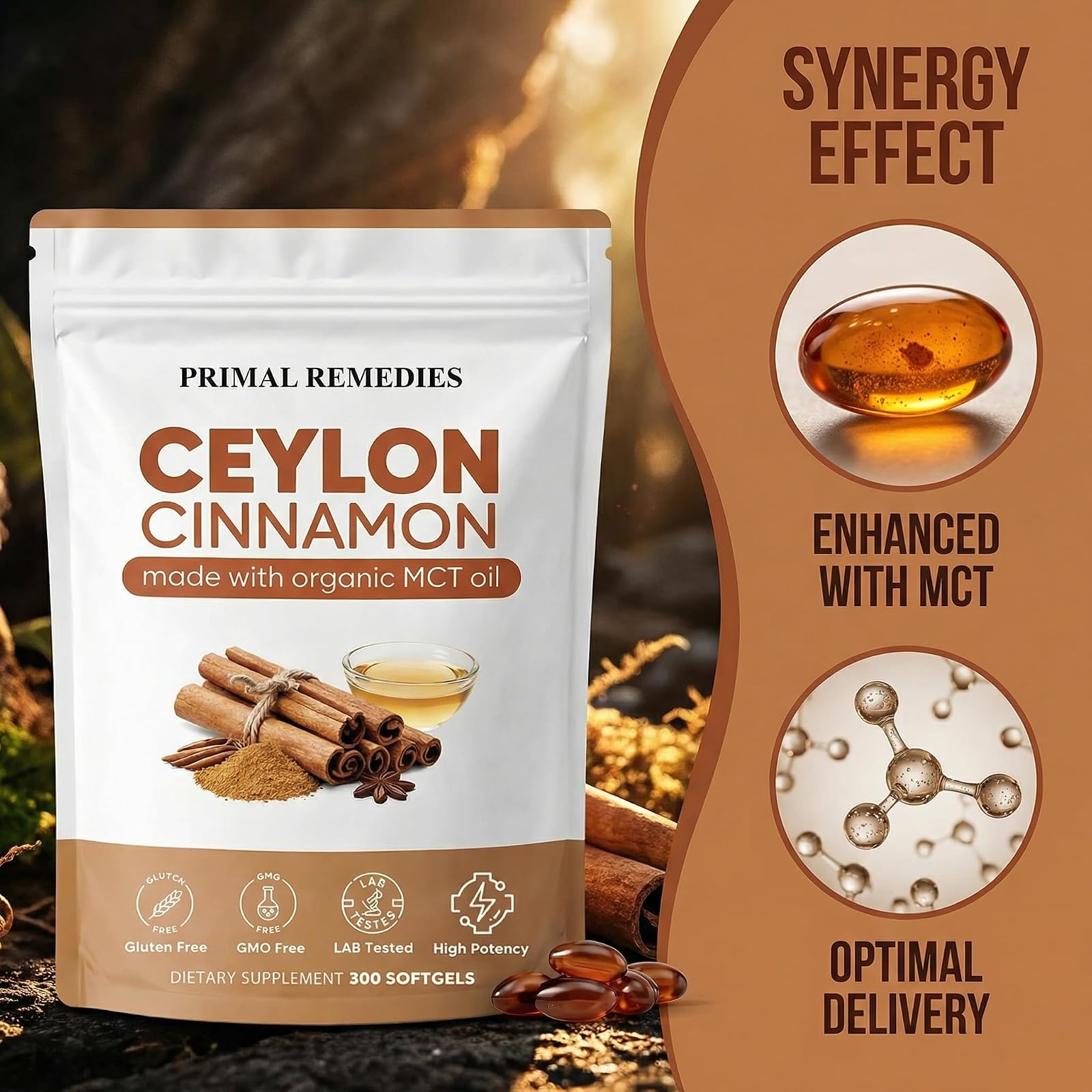 Primal Remedies cinnamon for antioxidant support