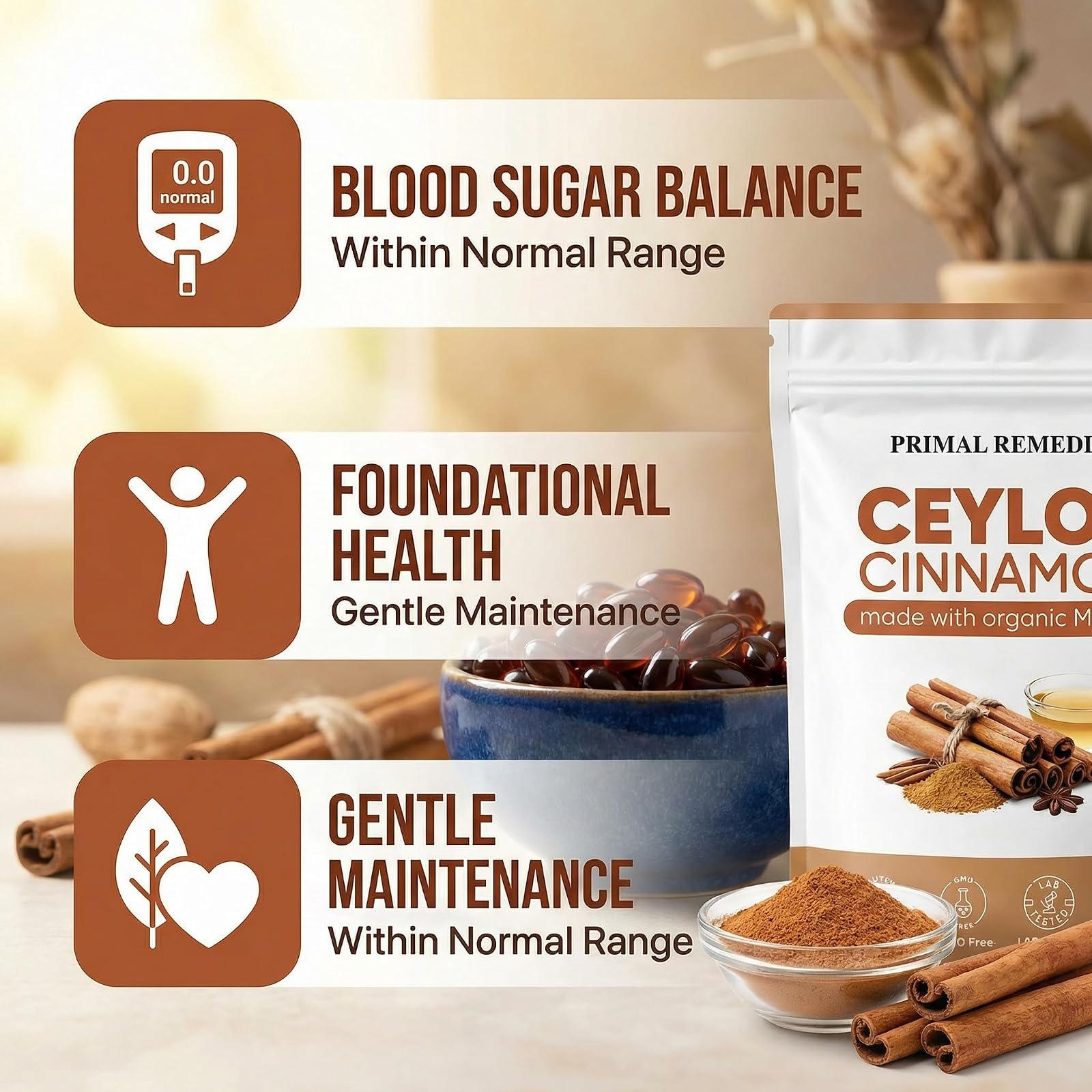 Primal Remedies cinnamon for digestion