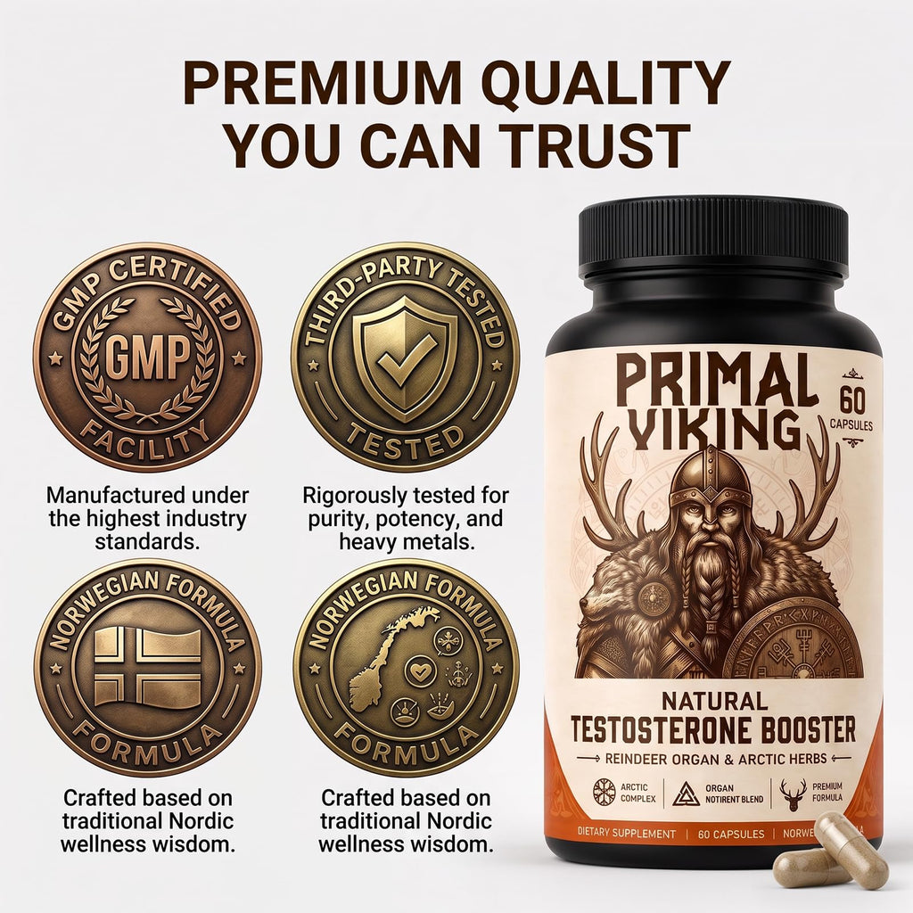 Primal Viking vitality capsules for performance