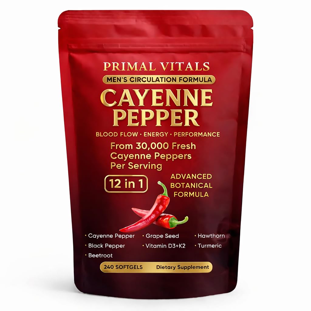Primal Vitals cayenne pepper capsules