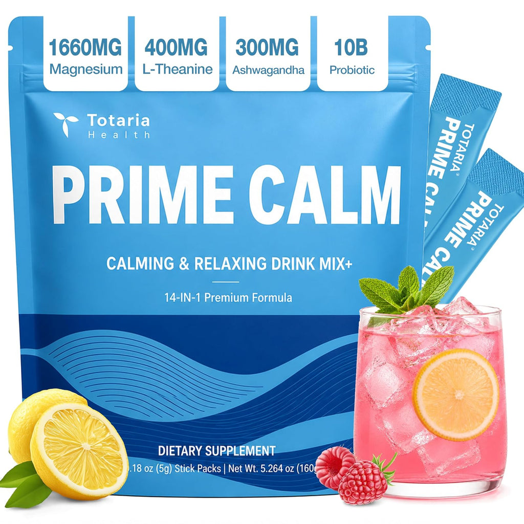 PrimeCalm magnesium glycinate powder benefits