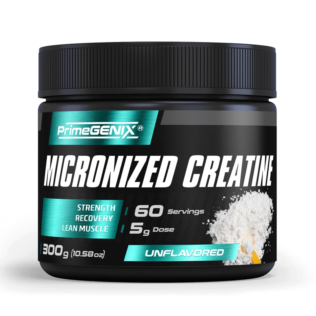 PrimeGENIX creatine monohydrate powder