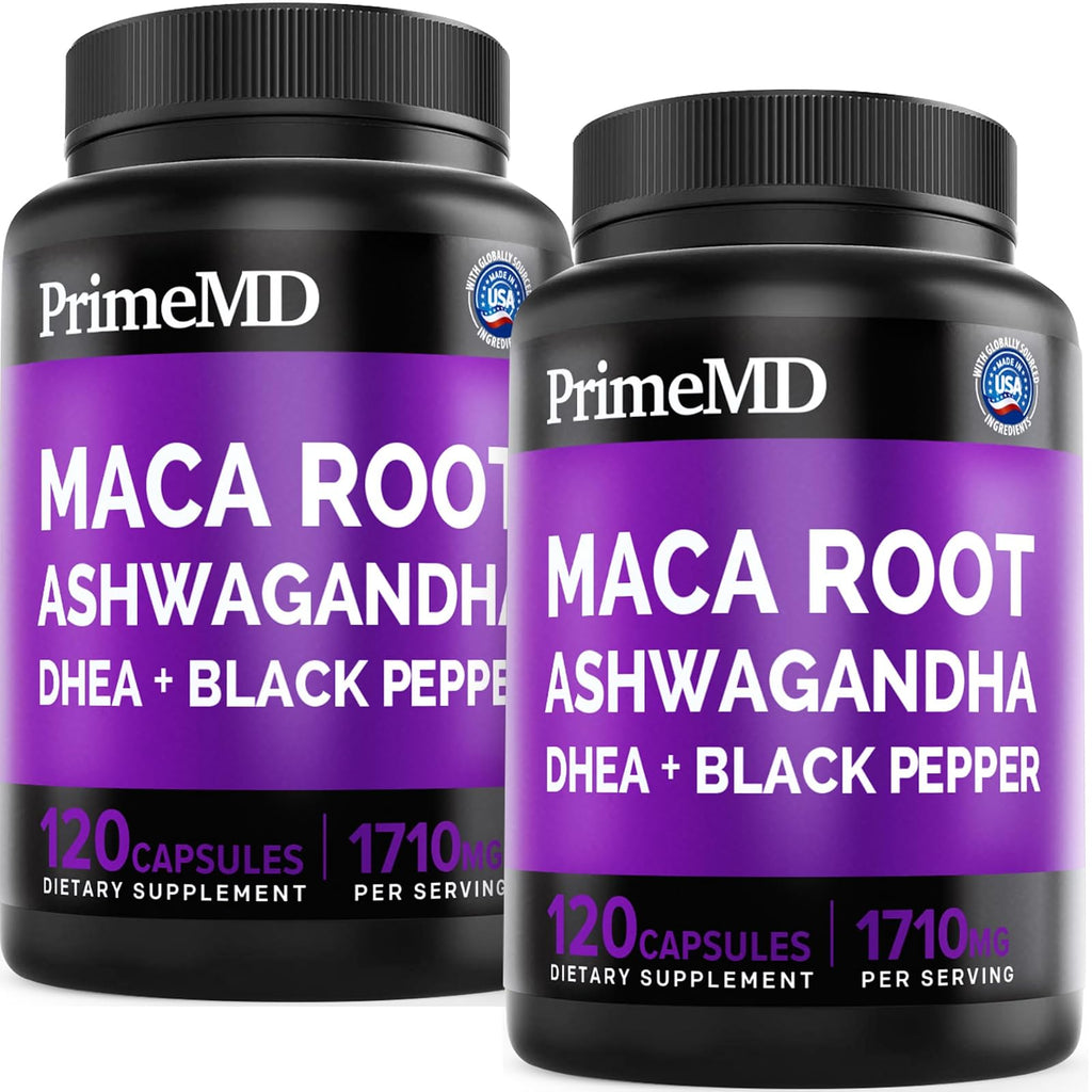 PrimeMD ashwagandha capsules for stress relief