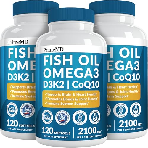 PrimeMD fish oil omega 3 softgels