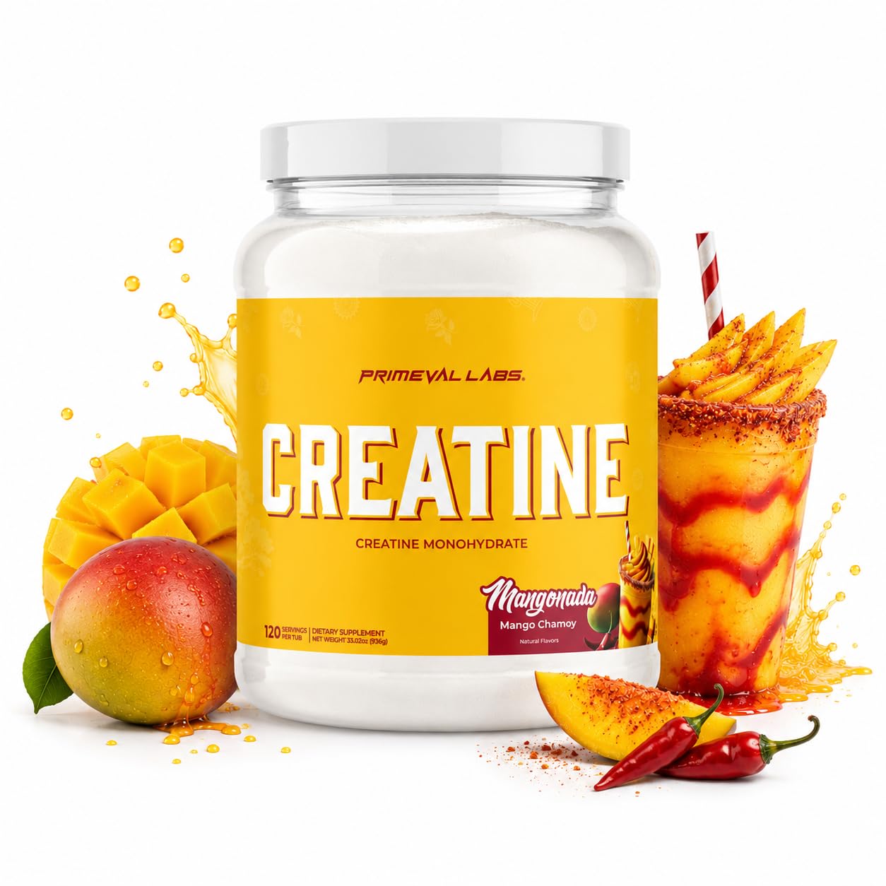Primeval Labs creatine monohydrate powder