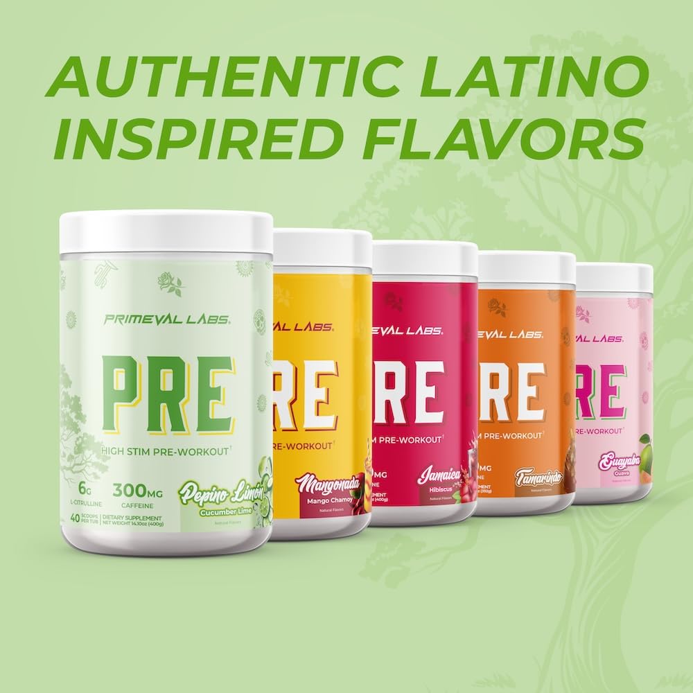 Primeval Labs pre workout for athletes