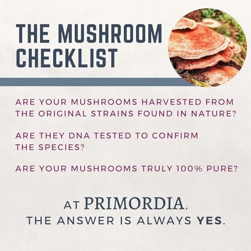 Primordia mushrooms for balanced nutrition