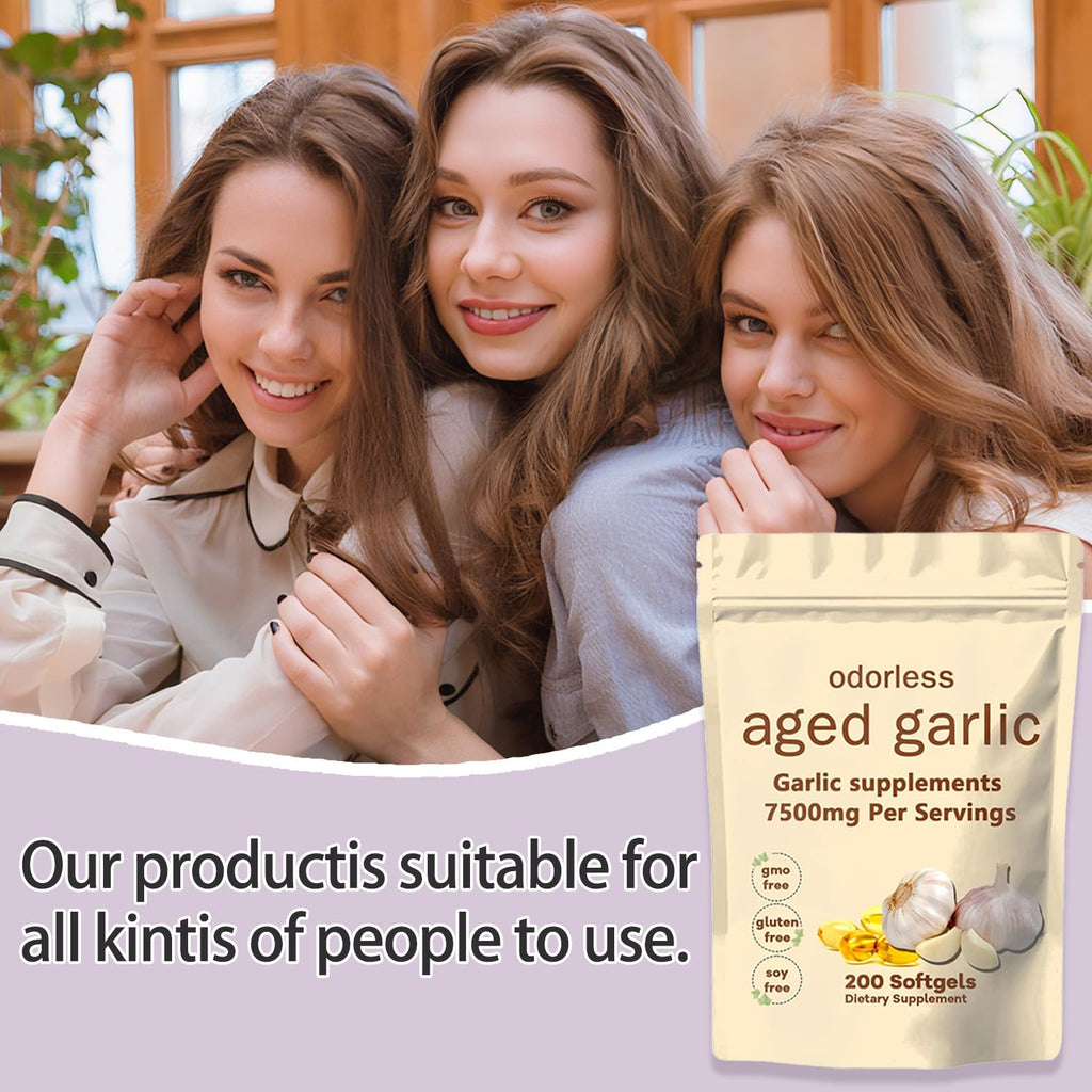 Primus garlic softgels for immunity