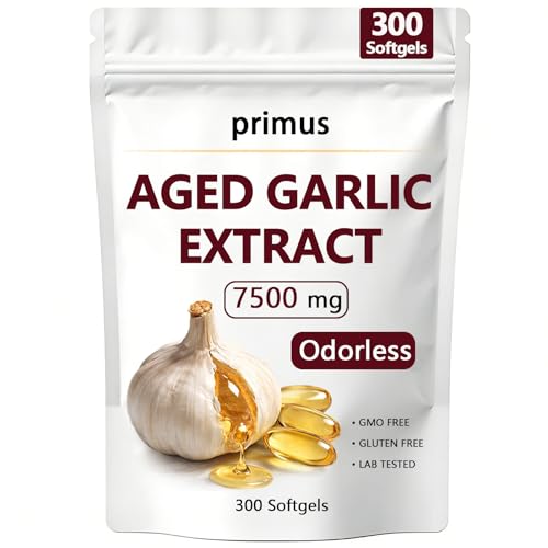 Primus garlic supplement for heart health