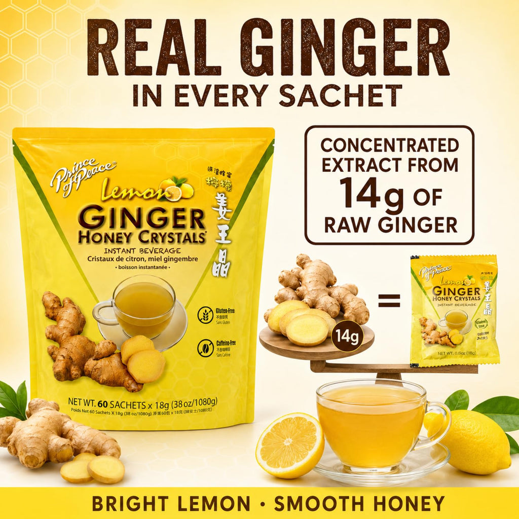 Prince of Peace ginger tea benefits