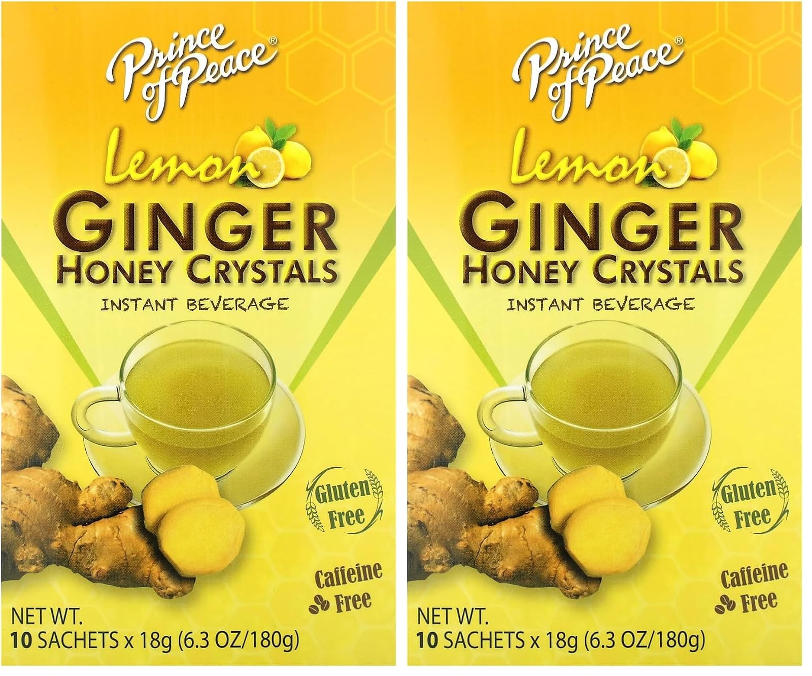 Prince of Peace ginger tea sachets