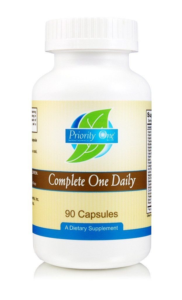 Priority One blended vitamin capsules
