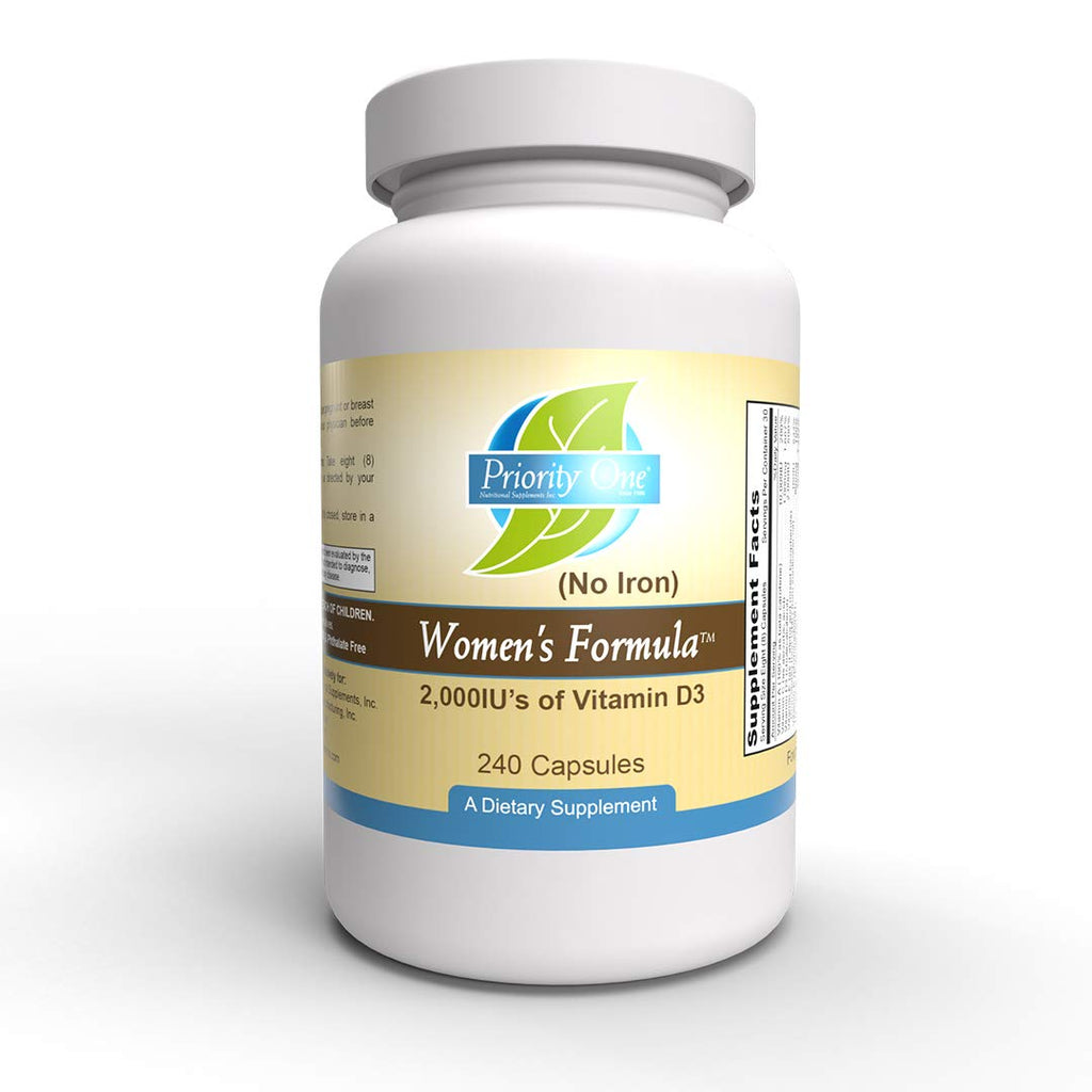 Priority One blended vitamin for women