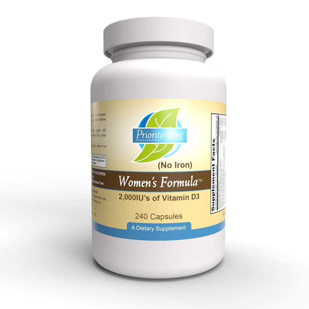 Priority One blended vitamin for women