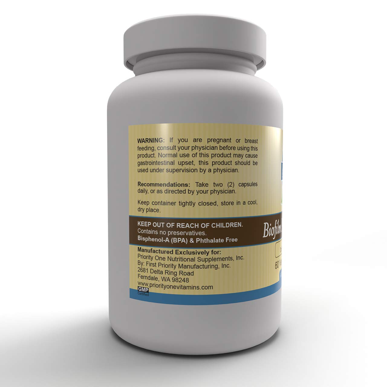 Priority One multivitamin for seniors