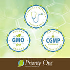 Priority One vegetarian capsules for digestion