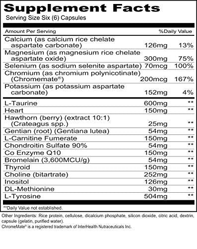 Priority One Vitamins cardio support formula
