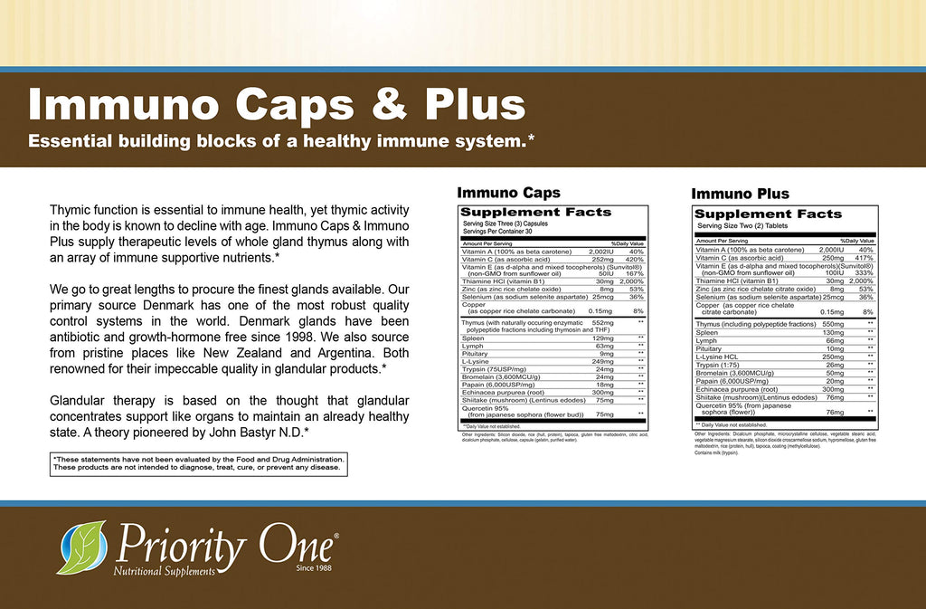 Priority One Vitamins for better health