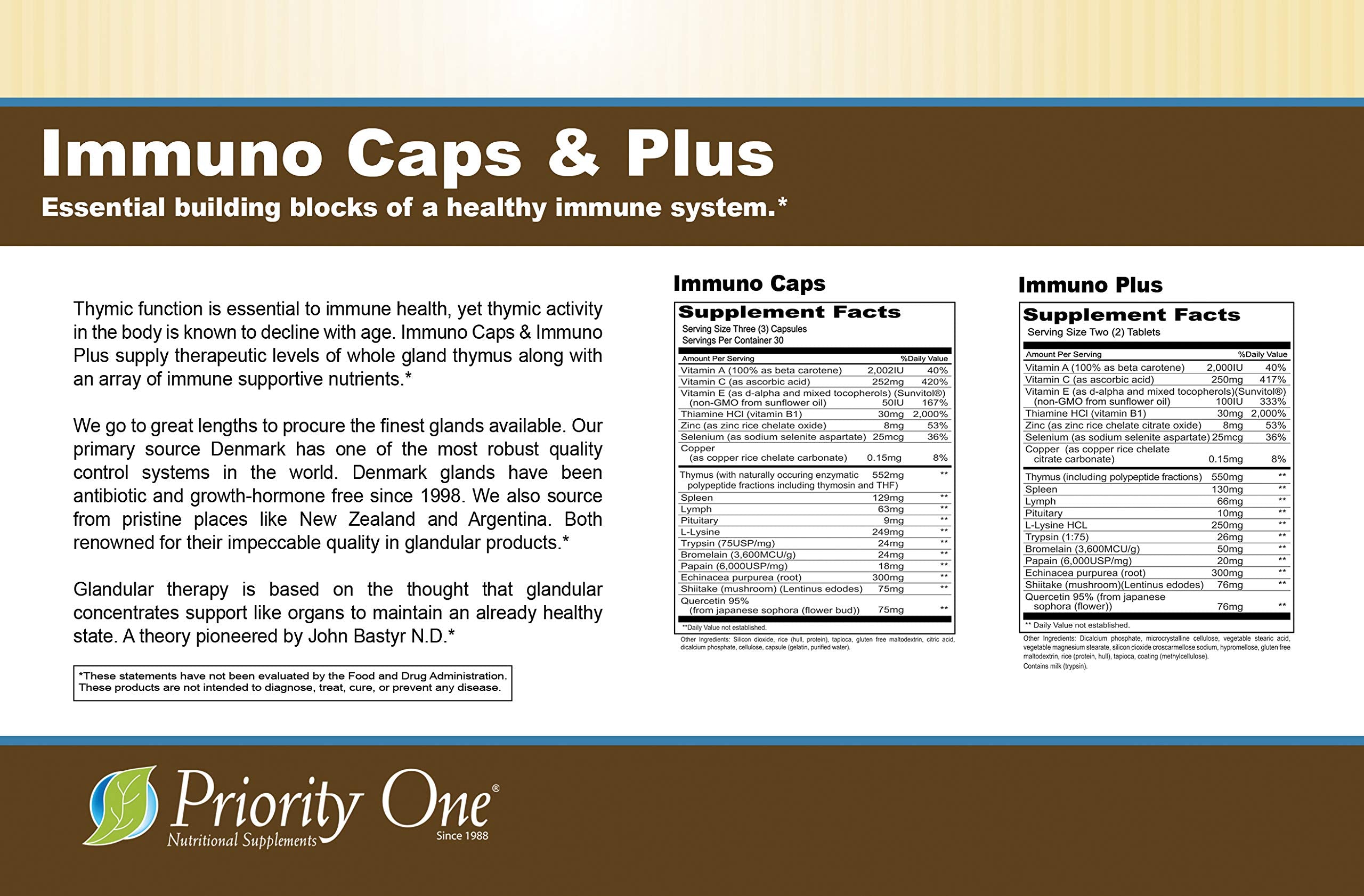 Priority One Vitamins for better health