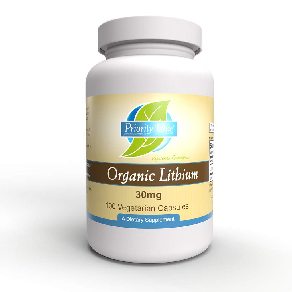 Priority One Vitamins lithium orotate benefits