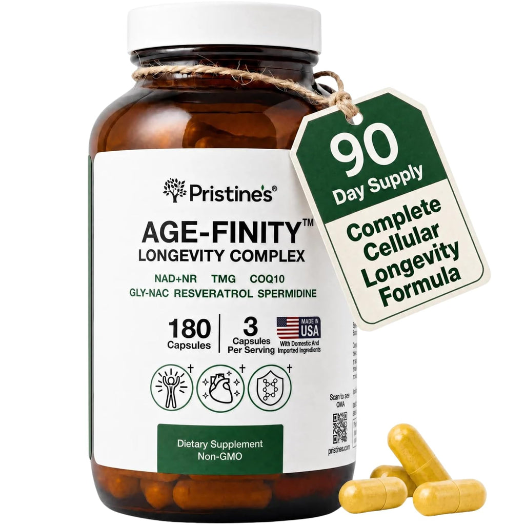 PRISTINE Age Finity NAD+ capsules