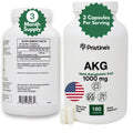 PRISTINE AKG capsules for energy support