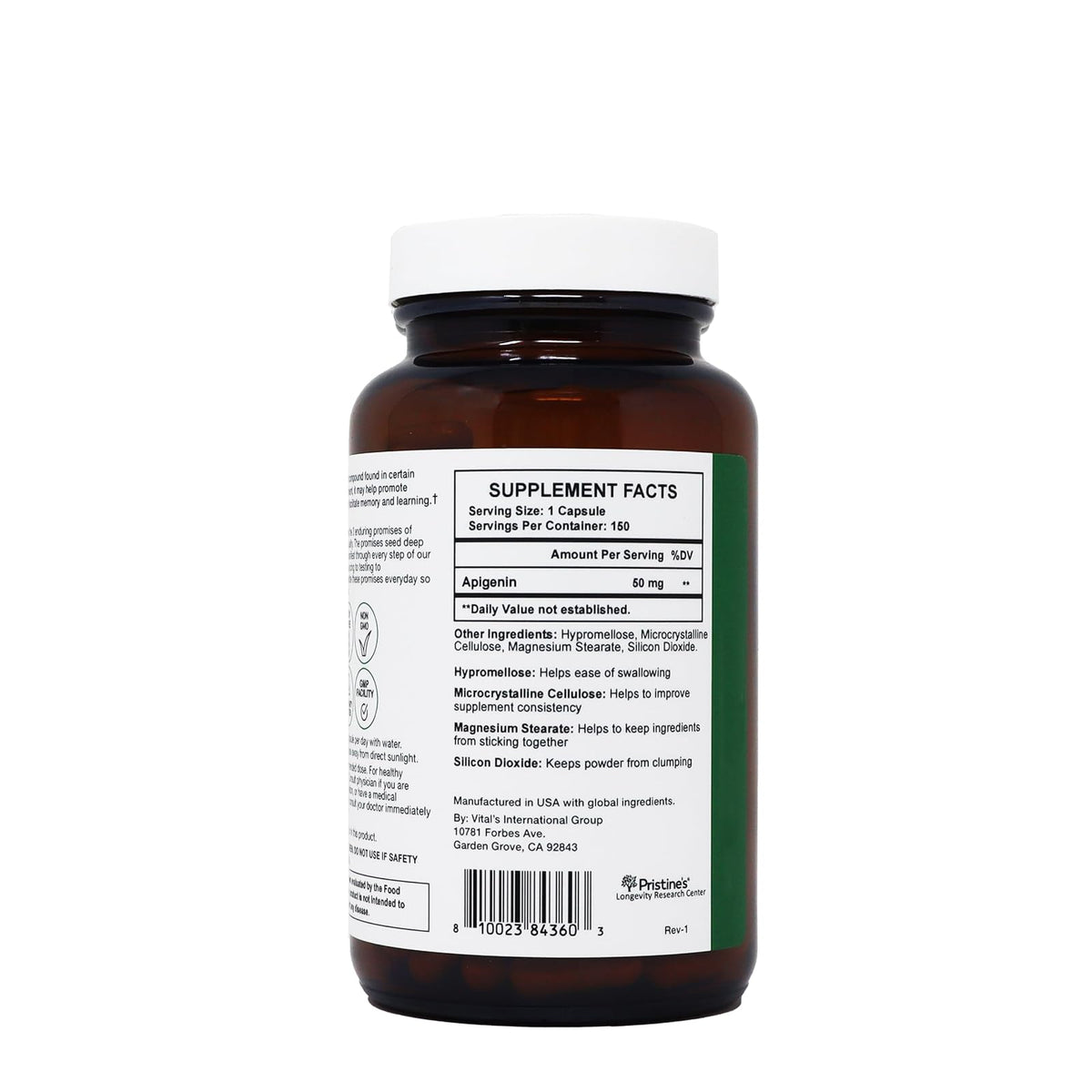 PRISTINE Apigenin for better sleep