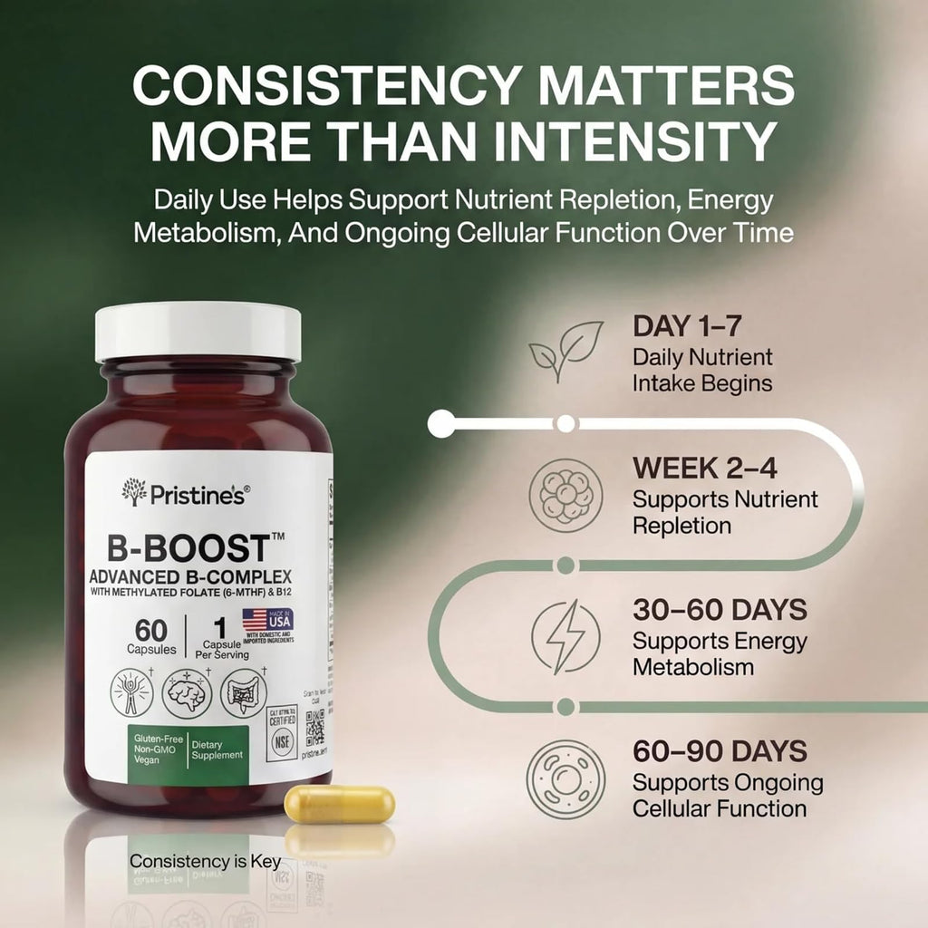 PRISTINE B Boost capsules for wellness