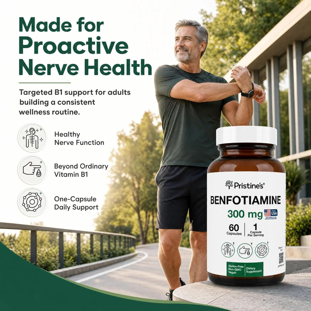 PRISTINE benfotiamine for metabolic support