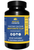 Pristine calcium bentonite clay capsules
