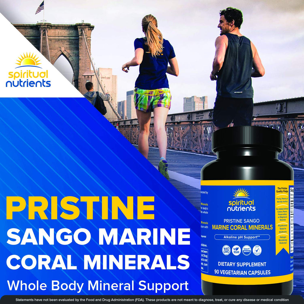 Pristine coral minerals for health