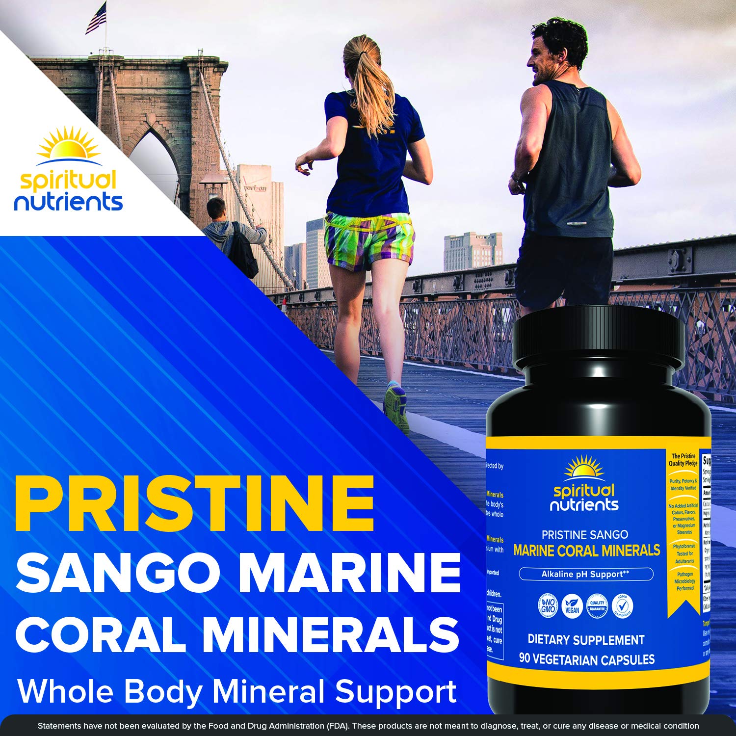 Pristine coral minerals for health