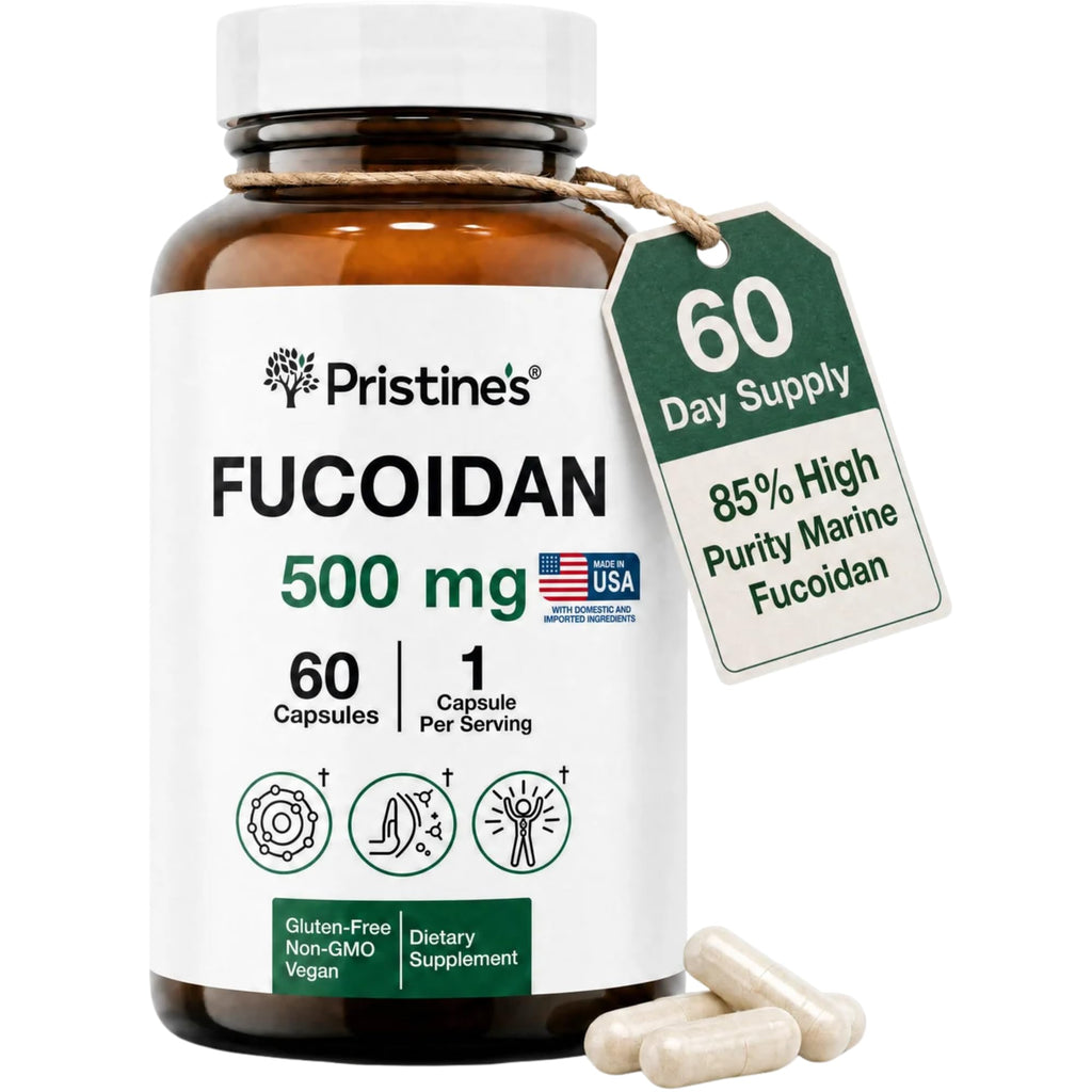 PRISTINE Fucoidan vegan capsules