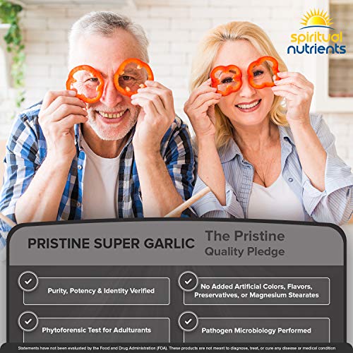 Pristine garlic for holistic health