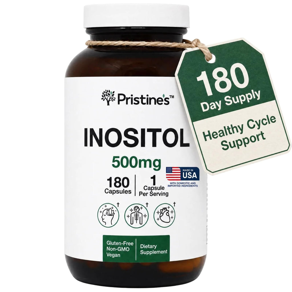 PRISTINE Myo-Inositol 500 mg capsules