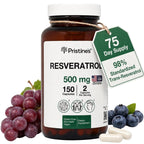 PRISTINE Resveratrol antioxidant capsules