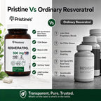 PRISTINE Resveratrol for anti-aging benefits