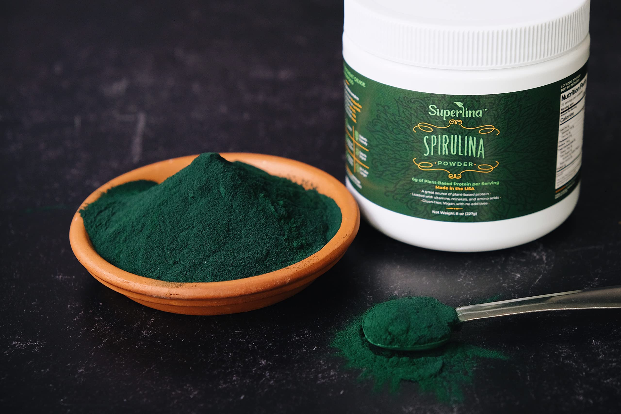 Pristine taste spirulina for recipes