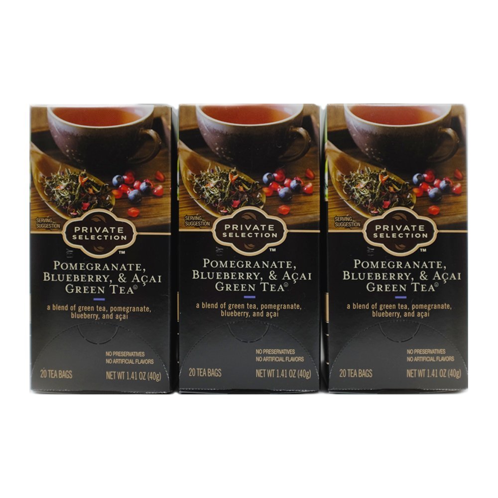 Private Selection green tea pack