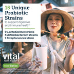 Pro-15 probiotics for gut balance
