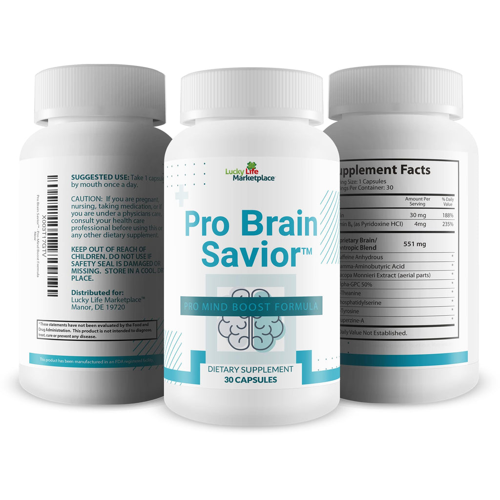 Pro Brain Savior energy and focus booster