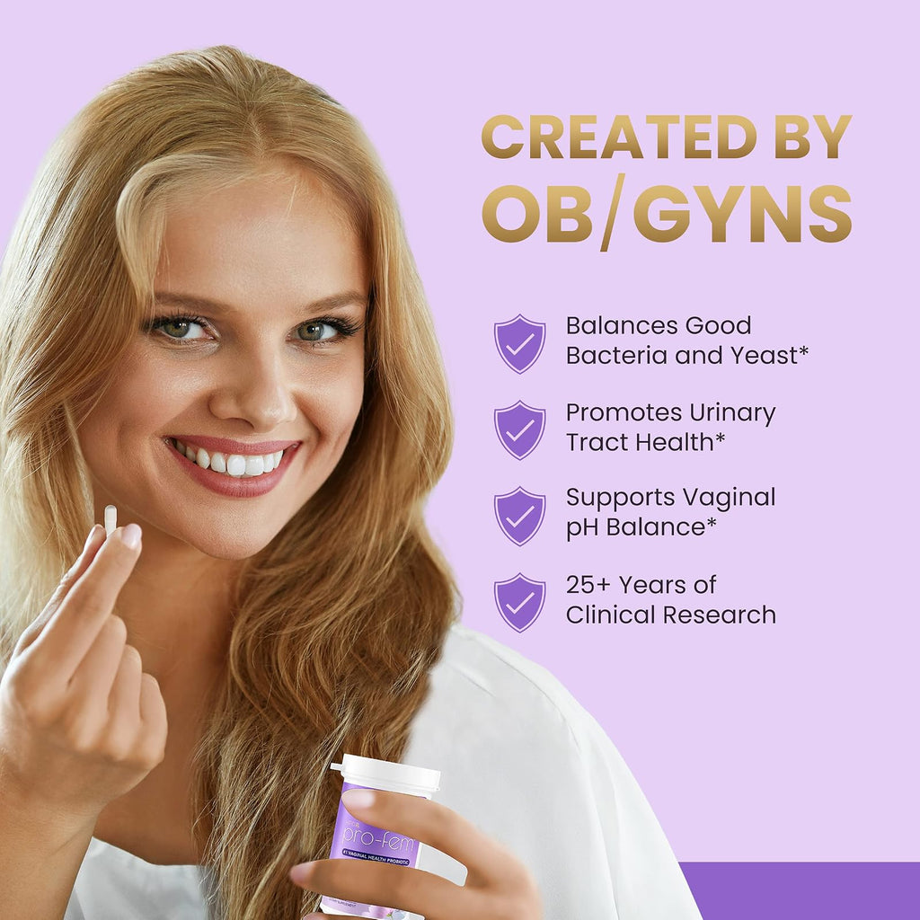 Pro-Fem probiotics 50 billion CFU