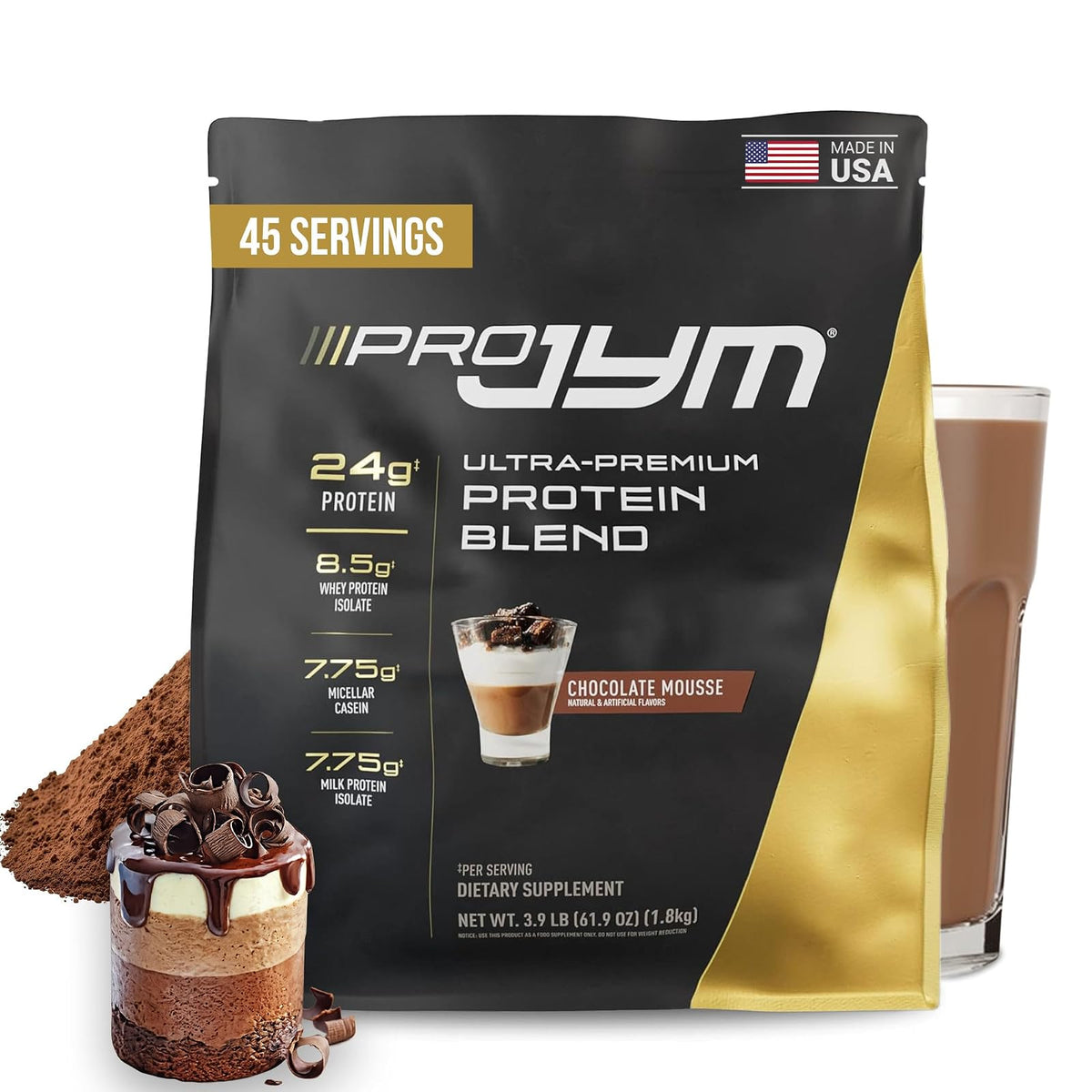 Pro JYM whey protein for muscle gain