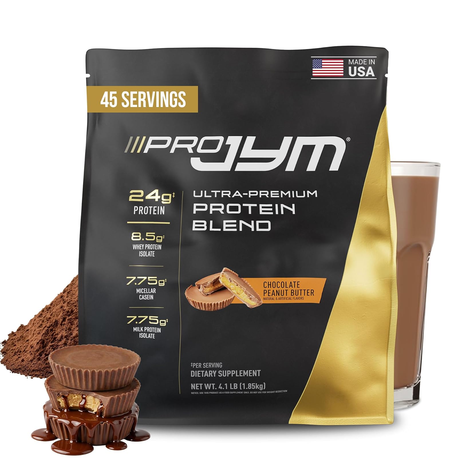 Pro JYM whey protein powder