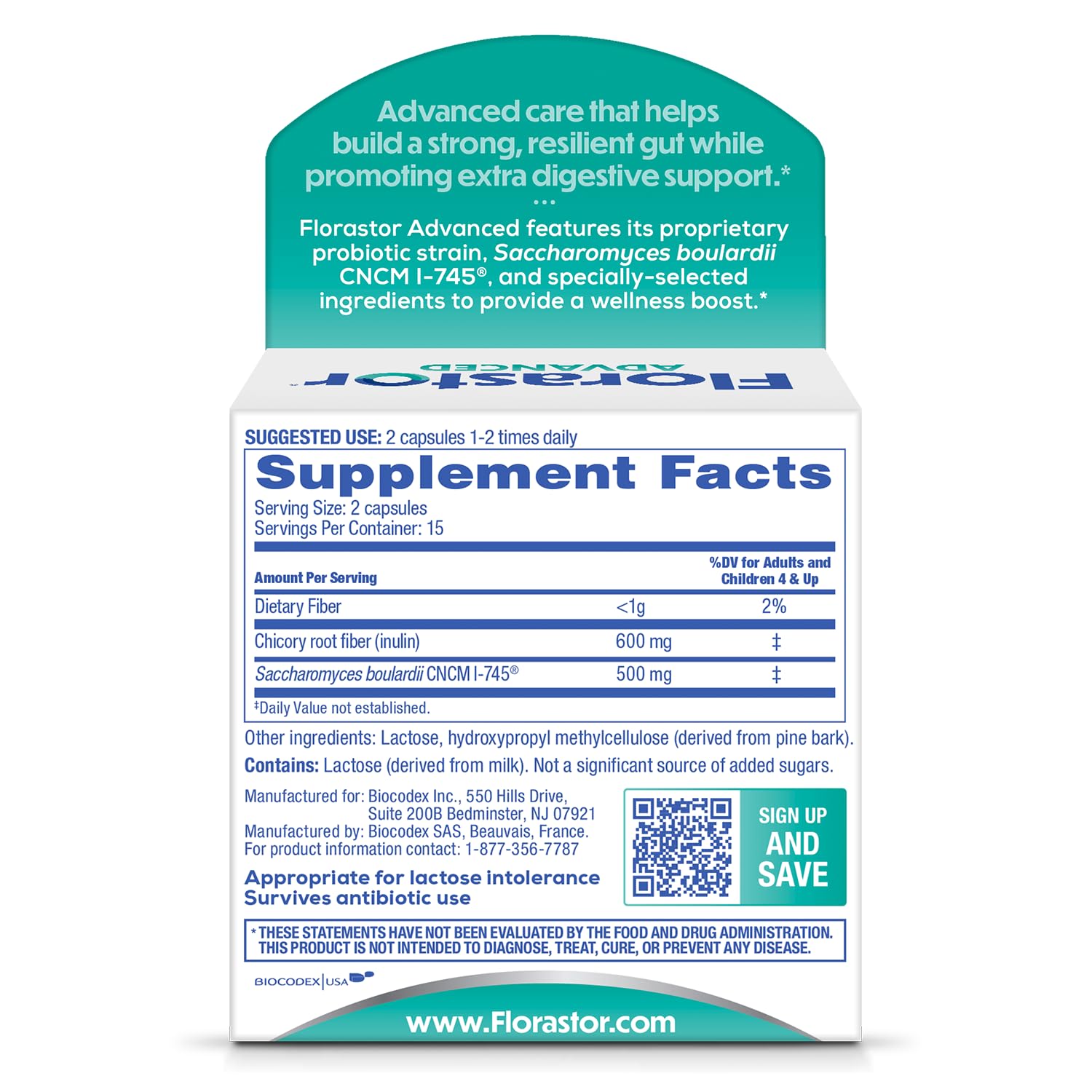Pro+Pre probiotic capsules for women