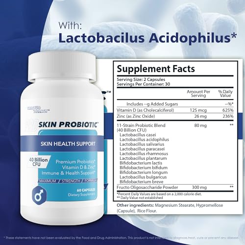 Pro Skin Probiotic for balanced skin flora