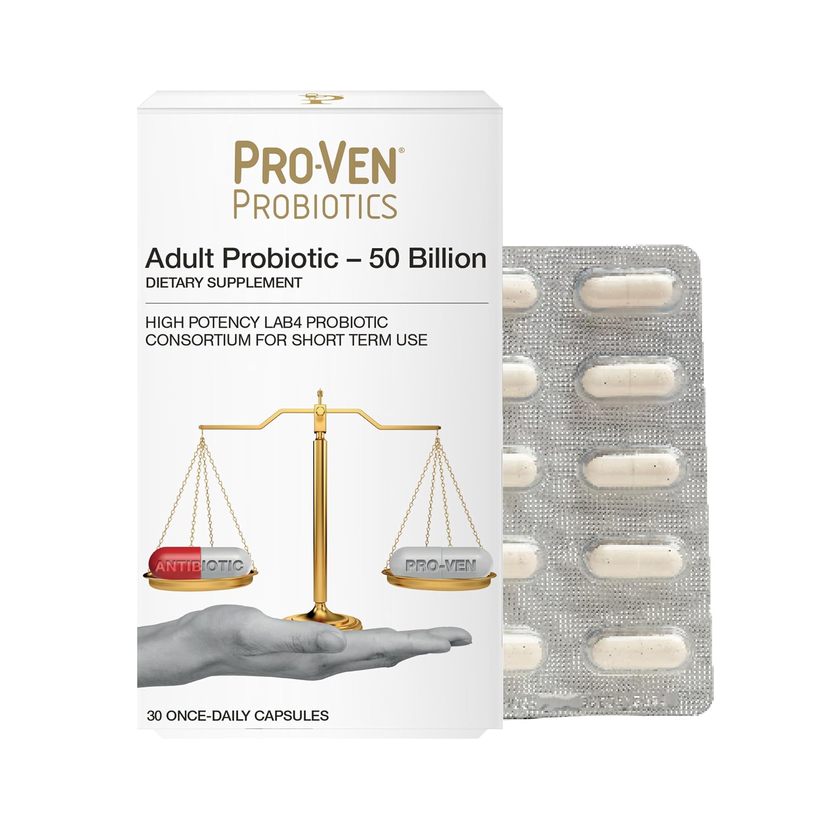 Pro-Ven Daily Probiotics capsules