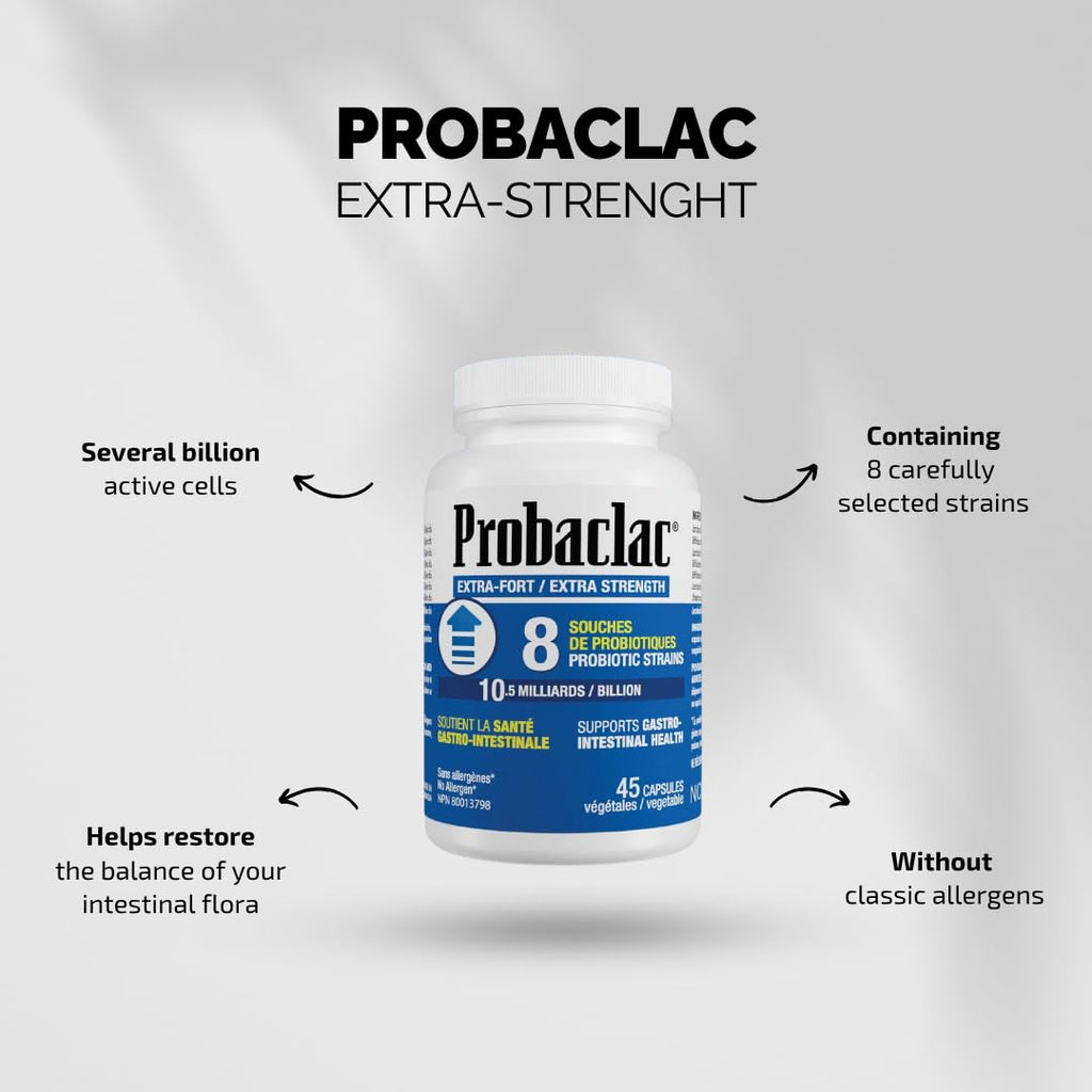 Probaclac probiotics for gut balance