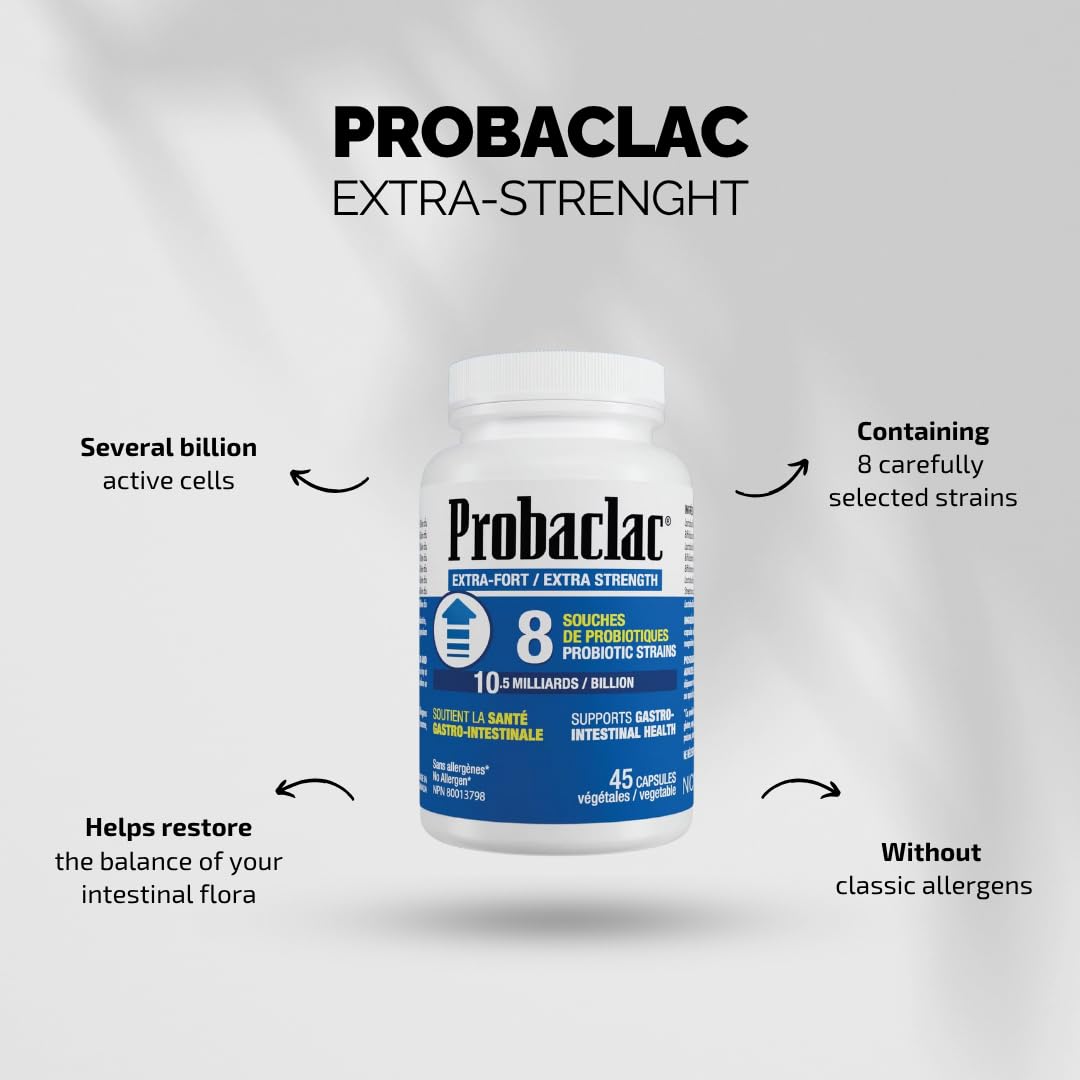 Probaclac probiotics for gut balance