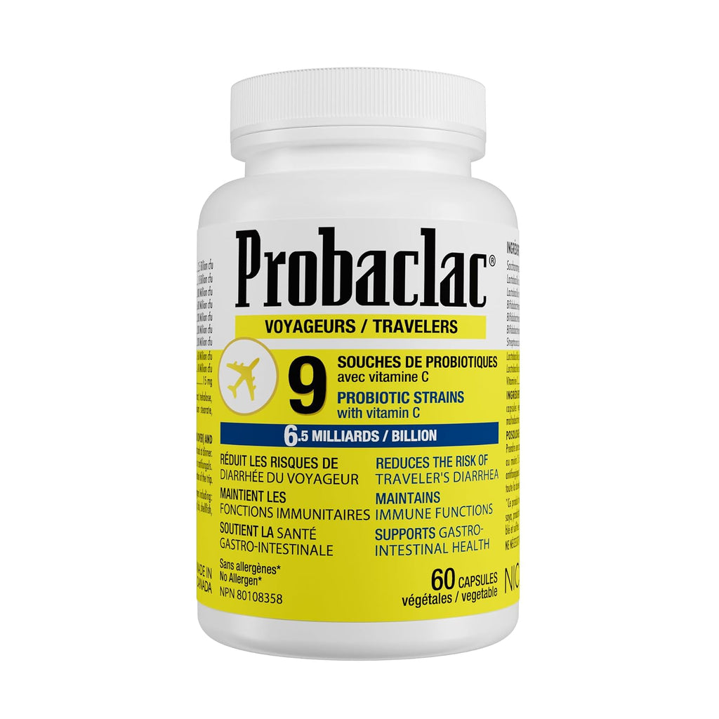 Probaclac probiotics for travel